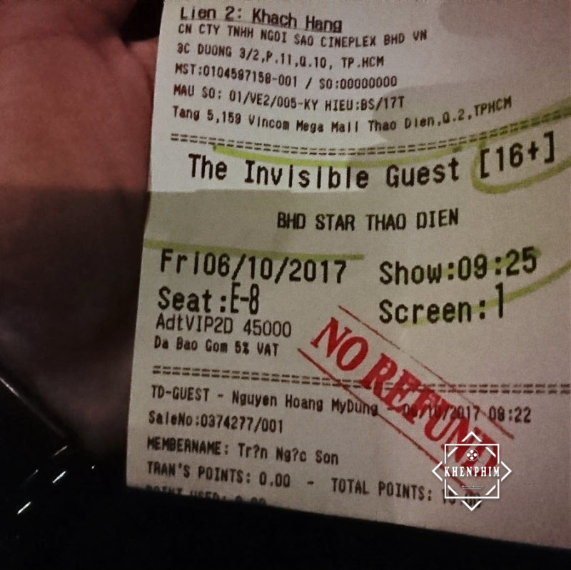 Review phim The Invisible Guest (Sát Thủ Vô Hình): rất đã! — Khen Phim