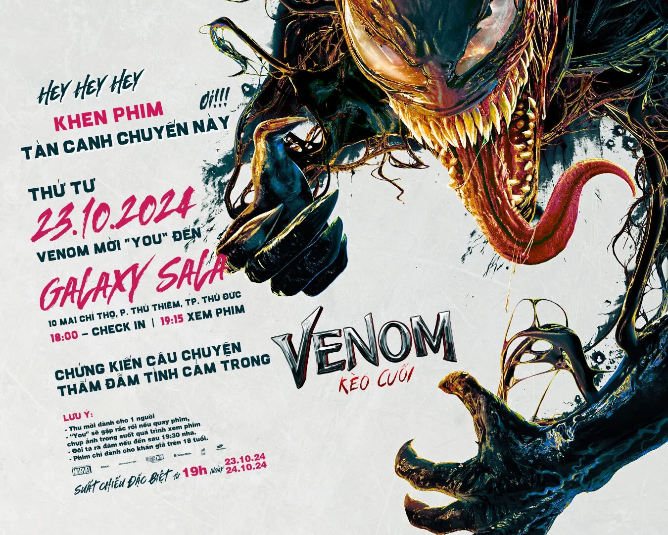 Review phim "Venom: Kèo Cuối" - Khóc khi xem phim hành động viễn tưởng ...